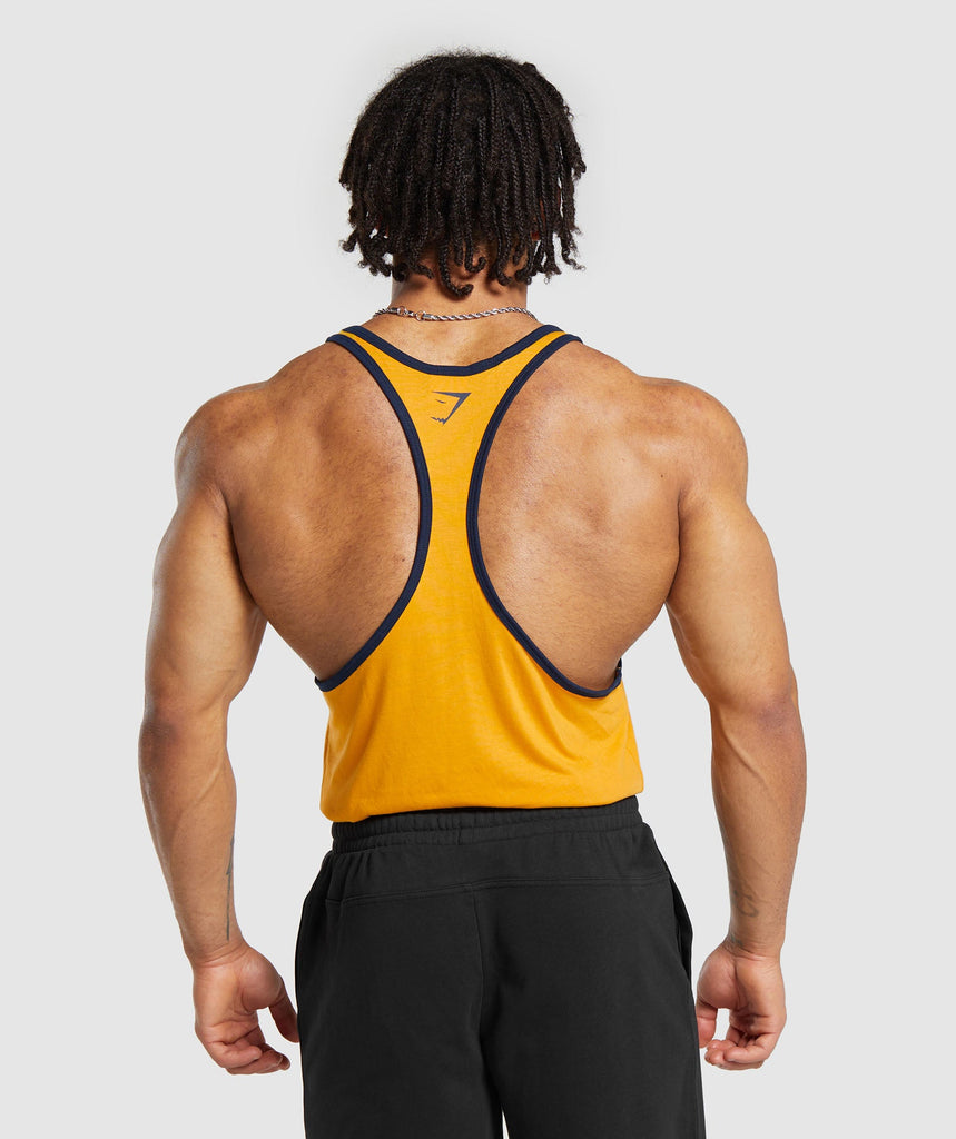 Gymshark Property Of Stringer - Burnt Yellow | Gymshark